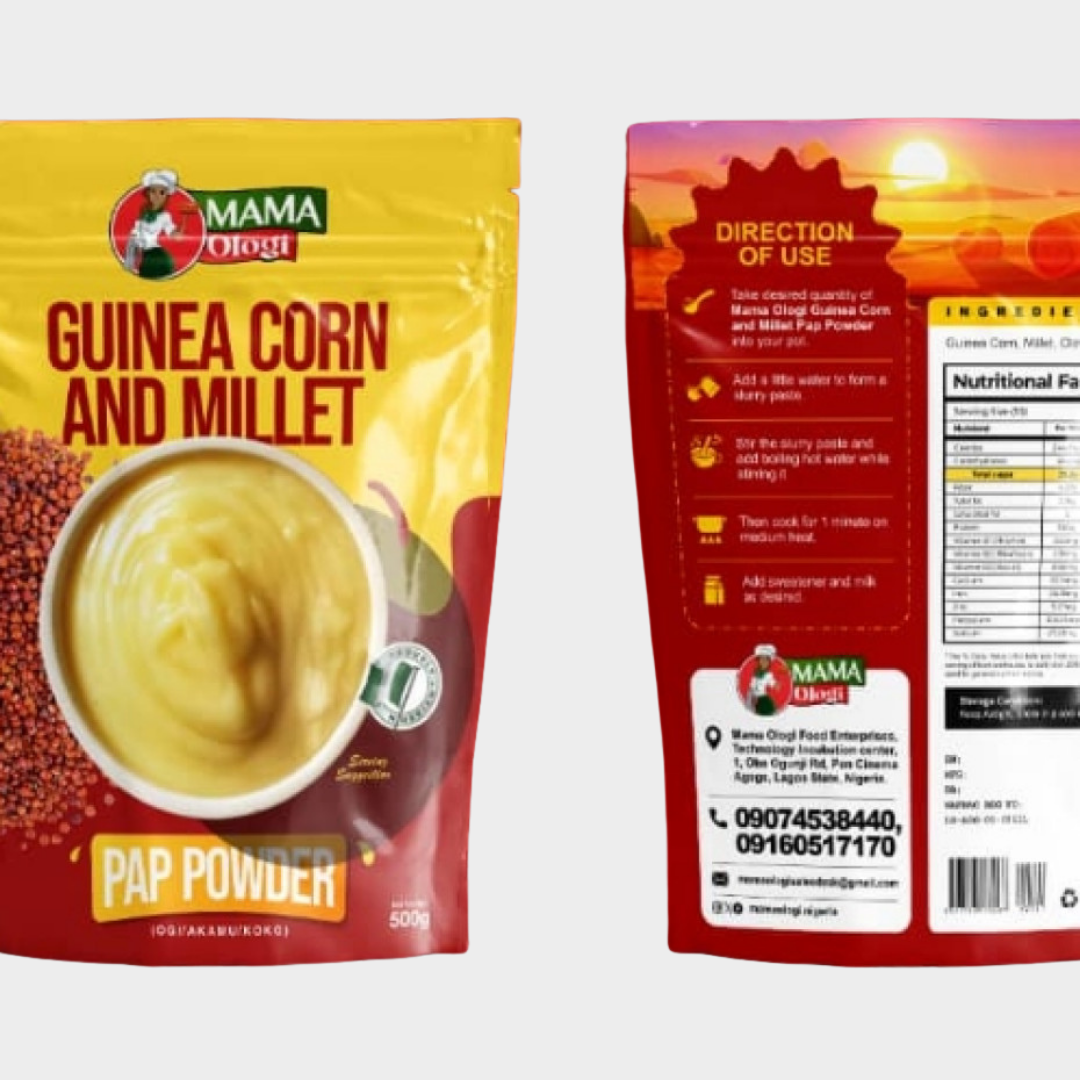 ⁠Guinea Corn & Millet Pap (500g) – African Mum Shop